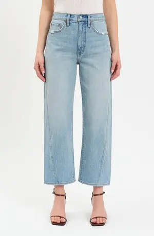 Daze Raw Edge Hem Jeans For Women