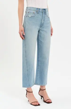 DAZE Westward High-waist Barrel Leg Jeans