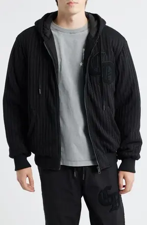 CRIMINAL DAMAGE Stanford Knit Zip Hoodie