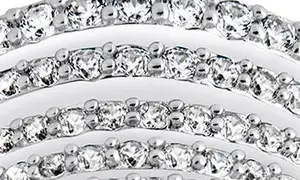 Sterling Forever Cubic Zirconia Band Ring
