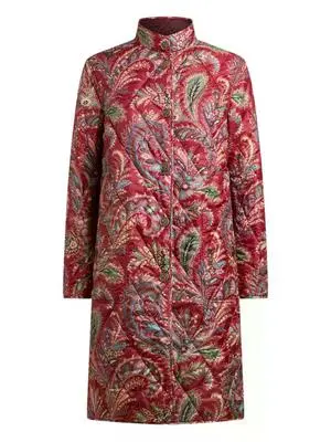 Etro Quilted Paisley Reversible Coat