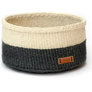 OTHERS TRADE FOR HOPE Sisal Basket - Natural/black