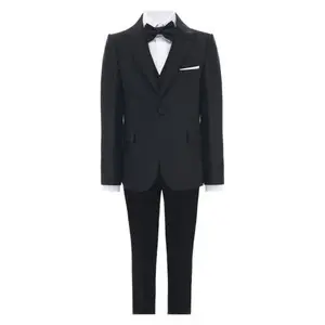 MOUSTACHE Glitter Lapel Suit - Black