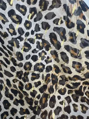 Baacal Maxine Kaftan - Metallic Leopard
