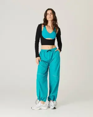 DAUGHTER LESSONS Tempo Pant - Teal