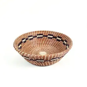 MAYAN HANDS Bernarda Basket - Brown