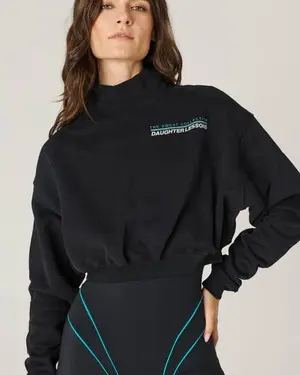 Daughter Lessons Cuffed Sweatshirts Hoodies For Women