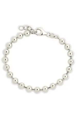 Sterling Forever Preston Ball Chain Bracelet - Silver