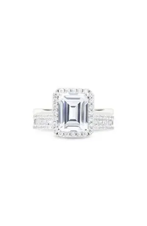 Sterling Forever Arden Cubic Zirconia Ring