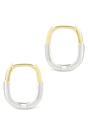 Sterling Forever Ainsleigh Micro Hoop Earrings