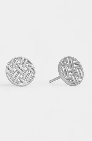 DEAN DAVIDSON Cinta Woven Stud Earrings