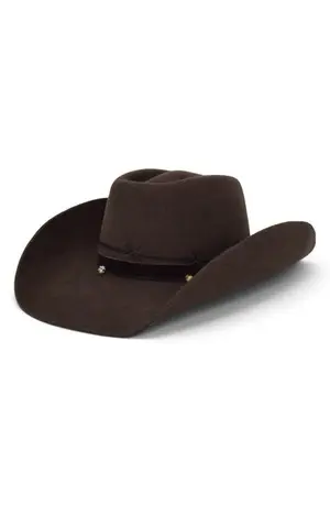 Brown Felt Hats for Women