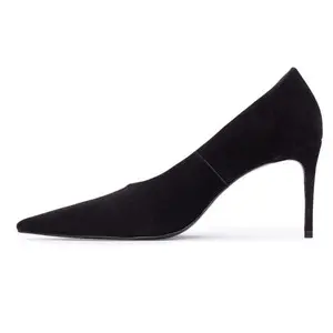 BLACK SUEDE STUDIO Jona 80 Suede Pump