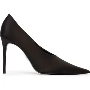 BLACK SUEDE STUDIO Jona 100 Satin Pump
