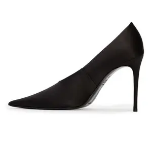 BLACK SUEDE STUDIO Jona 100 Satin Pump