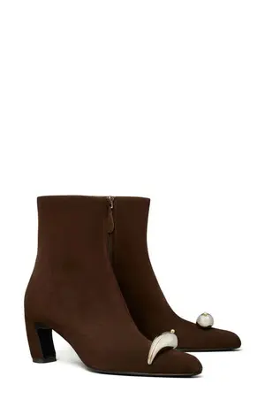 Tory Burch Zip Up Booties