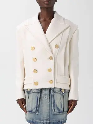Balmain Long Sleeve Coats For Women