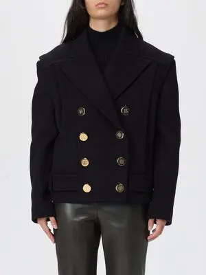 Balmain Zip Up Coats For Women