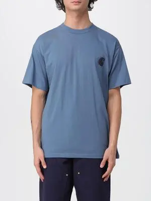 Carhartt Work In Progress T-shirt Men Gnawed Blue