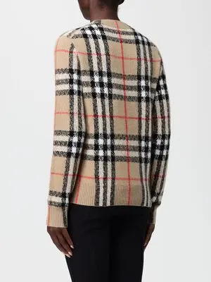 Burberry Checkered Knit Sweater
