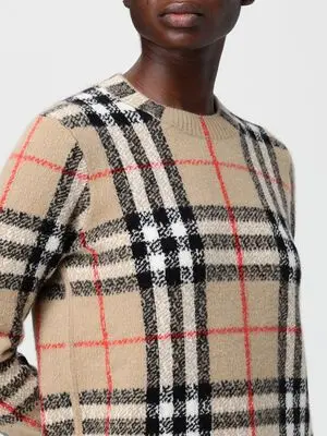 Burberry Checkered Knit Sweater