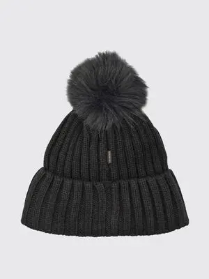 Goldbergh Ribbed Beanie - Black