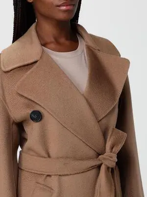 Max Mara Double Breasted Coat - Camel