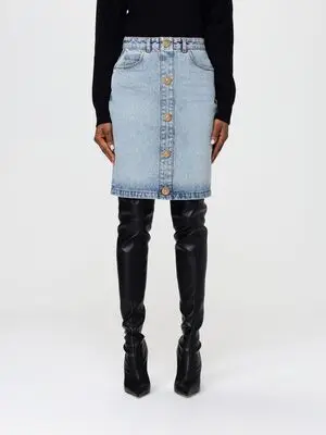 Balmain Denim Skirt