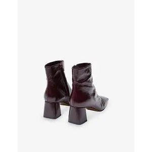 JOSEPH Patent-leather Heeled Ankle Boots