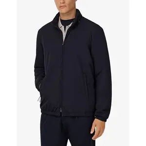 Boggi Milano Technical Stretch-nylon Bomber Jacket