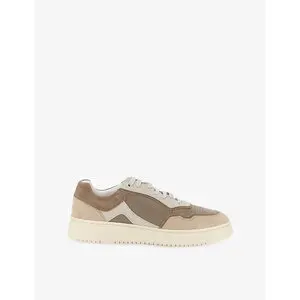 Boggi Milano Journey Leather Blend Trainers