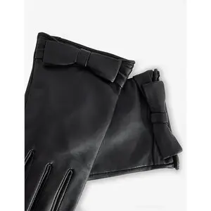 DENTS Laurie Touchscreen Leather Gloves - Black