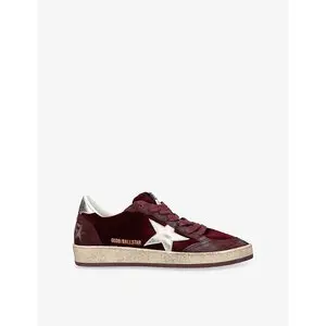 Golden Goose Round Toe Red Sneakers For Women