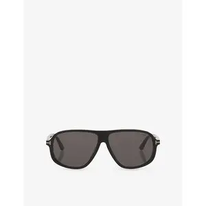 TOM FORD Square Frame Sunglasses - Black