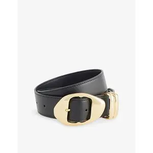 AMANU Grumeti Leather Belt - Black
