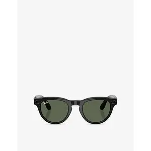 RAY-BAN META Ray-ban Headliner Phantos Meta Ai Glasses - Black