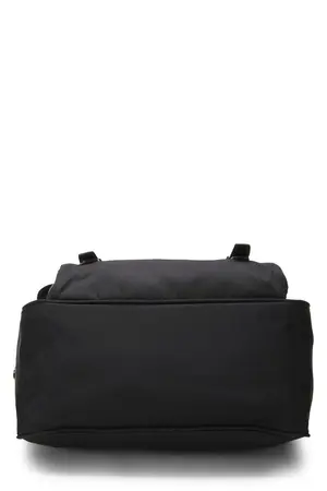 Prada Double Buckle Messenger Bag - Black