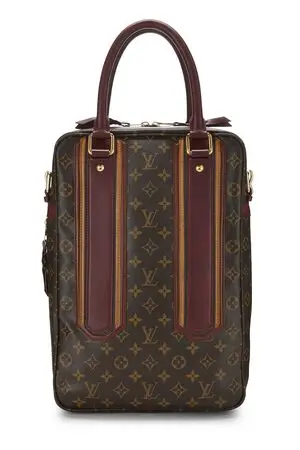 LOUIS VUITTON Monogram Canvas Bequia Porte-documents Vertical - Brown