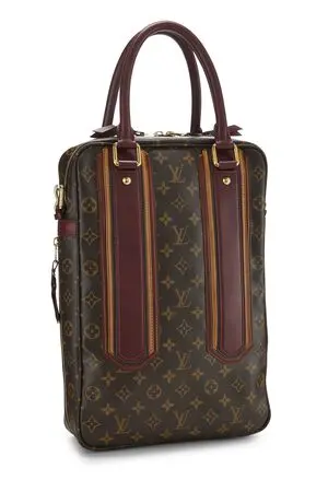 LOUIS VUITTON Monogram Canvas Bequia Porte-documents Vertical