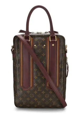 LOUIS VUITTON Monogram Canvas Bequia Porte-documents Vertical