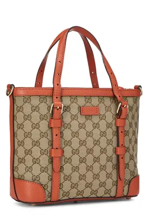 Gucci Original Gg Convertible Zip Handbag - Beige