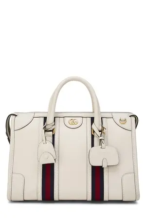 Gucci Leather Ophidia Top Handle Bag
