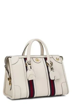 Gucci Leather Ophidia Top Handle Bag