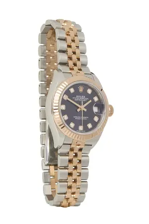 Rolex 28mm Lady-datejust With Diamond Dial - Purple