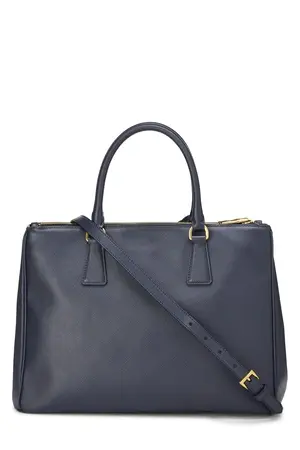 Prada Saffiano Executive Tote - Navy