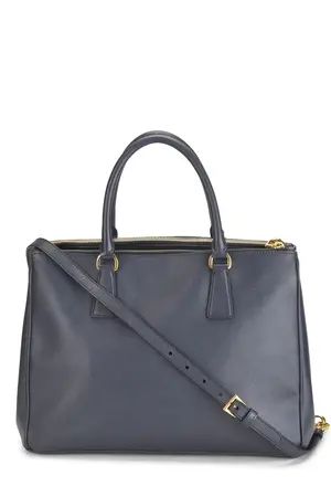 Prada Saffiano Executive Tote - Navy