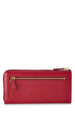 Prada Vitello Move Continental Wallet