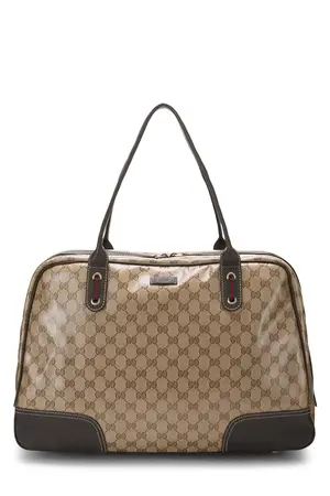 Gucci Gg Crystal Canvas Boston