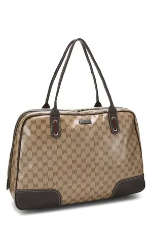 Gucci Gg Crystal Canvas Boston