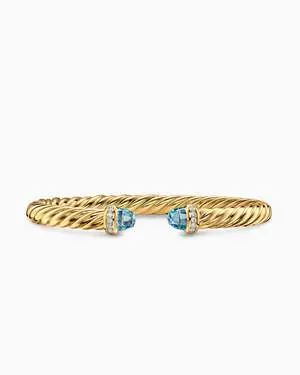 David Yurman Blue Topaz Bracelets